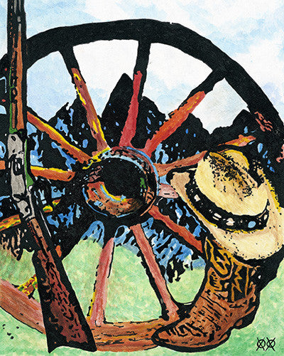 Cowboy Still life – Bramblitt